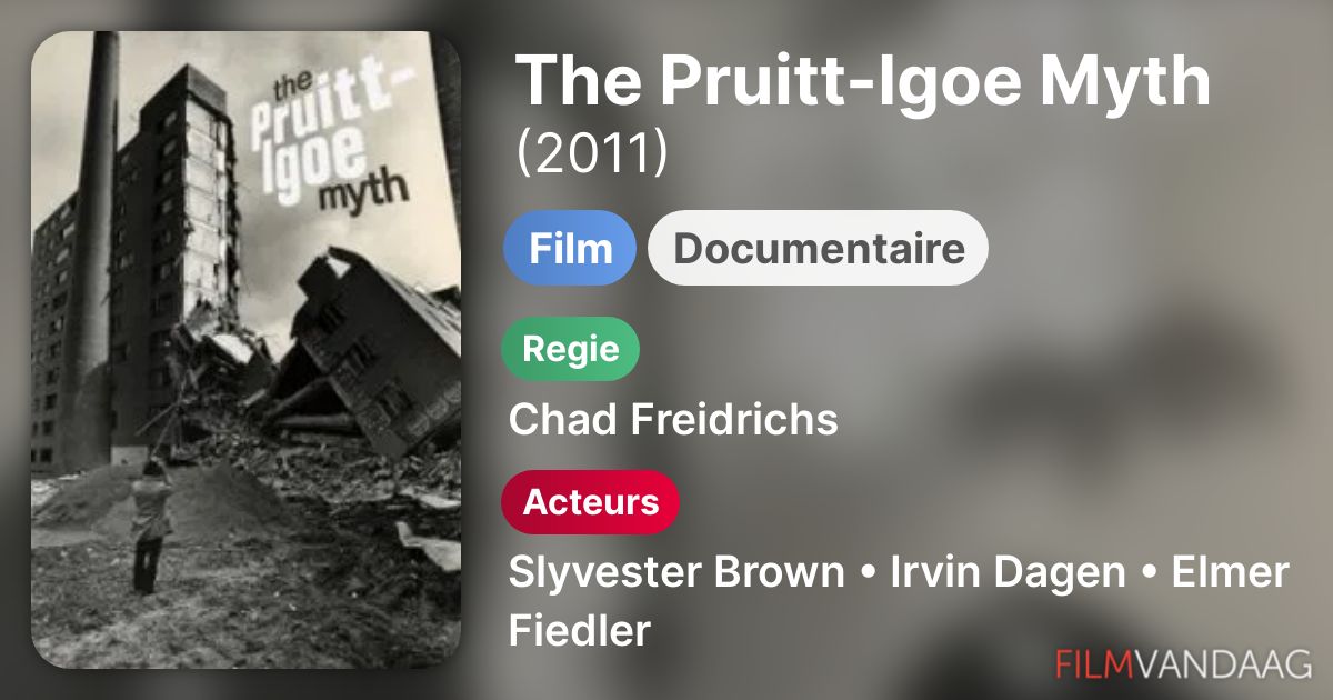 The Pruitt-Igoe Myth (film, 2011) - FilmVandaag.nl