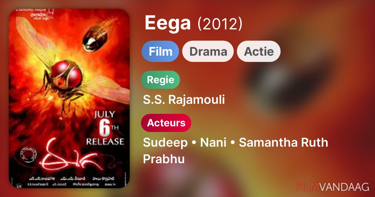 Eega (film, 2012) - FilmVandaag.nl