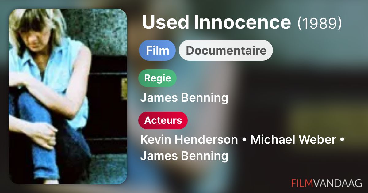 Used Innocence (film, 1989) - FilmVandaag.nl