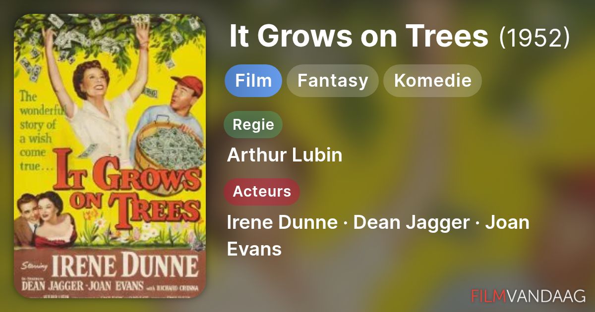 It Grows on Trees (film, 1952) - FilmVandaag.nl