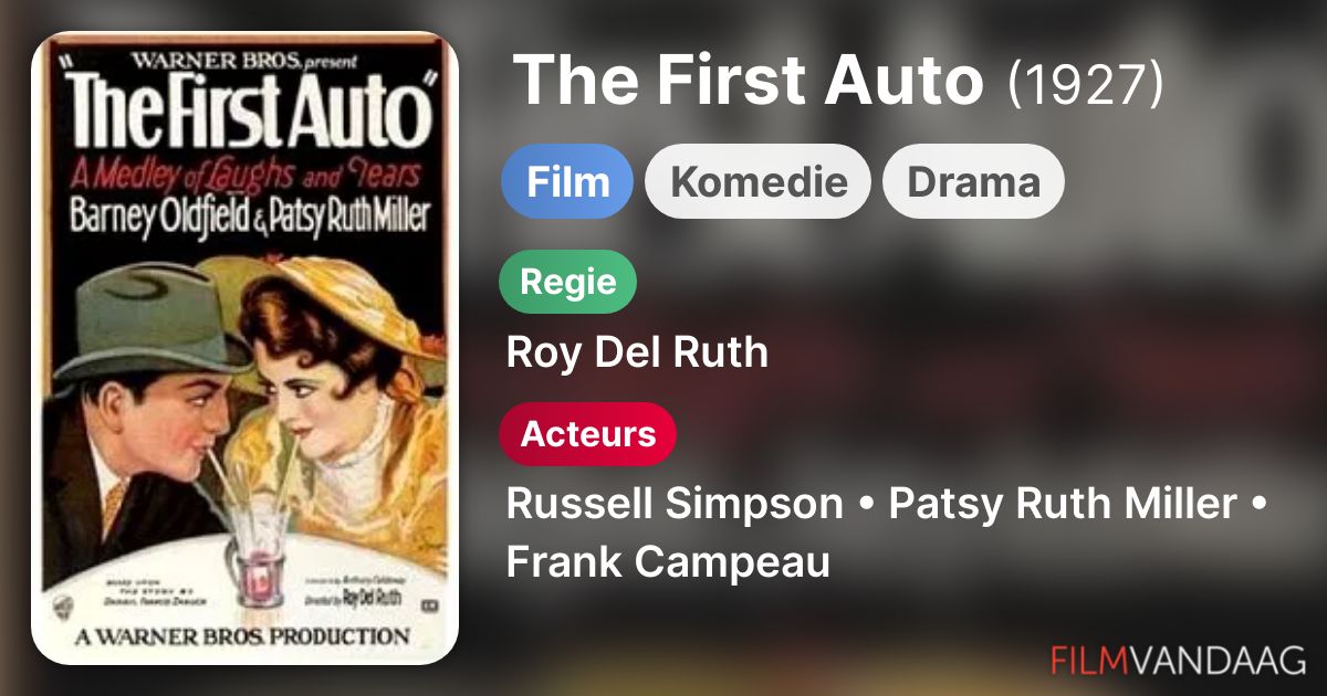 The First Auto (film, 1927) - FilmVandaag.nl