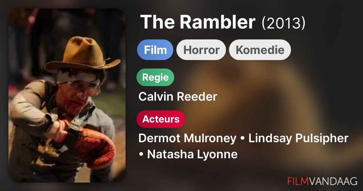 The Rambler (film, 2013) - FilmVandaag.nl