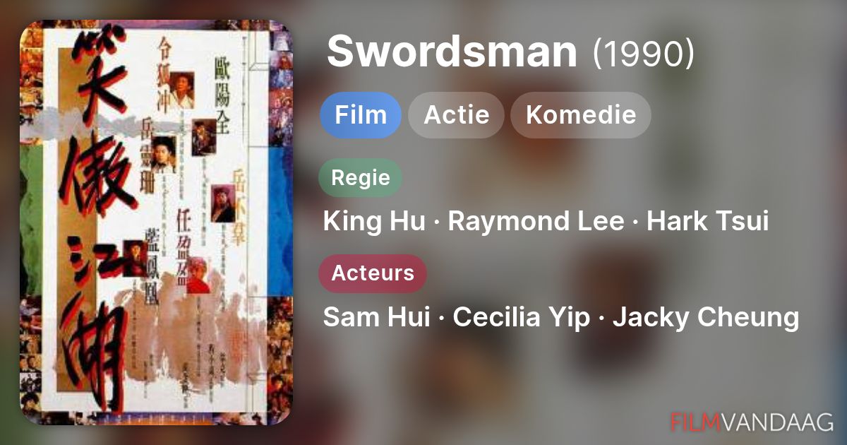 Swordsman (film, 1990) - FilmVandaag.nl