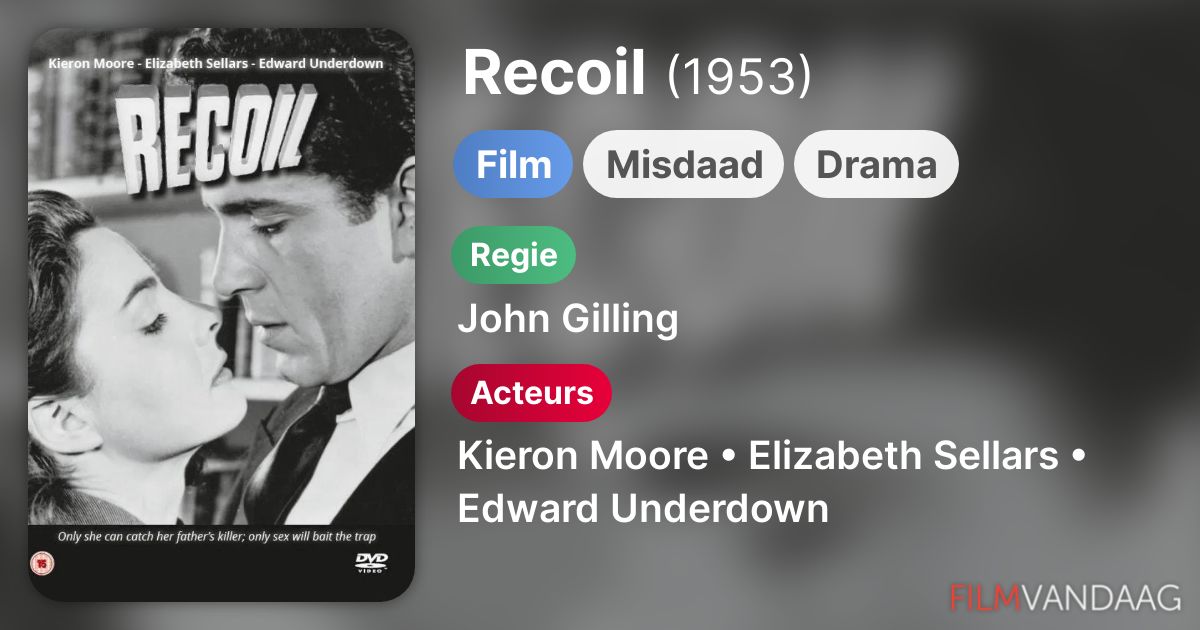 Recoil (film, 1953) - FilmVandaag.nl
