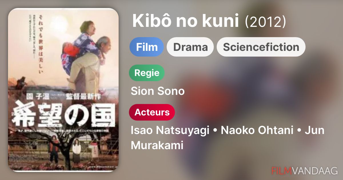 Kibô no kuni (film, 2012) - FilmVandaag.nl