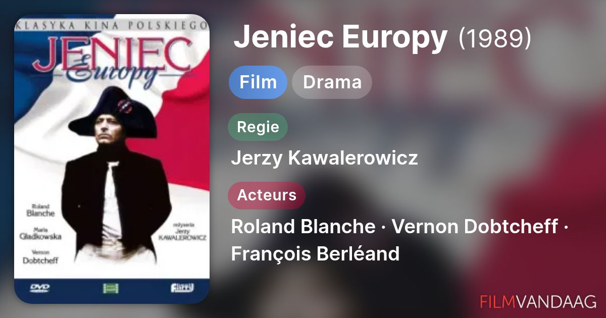 Jeniec Europy (film, 1989) Nu Online Kijken - FilmVandaag.nl