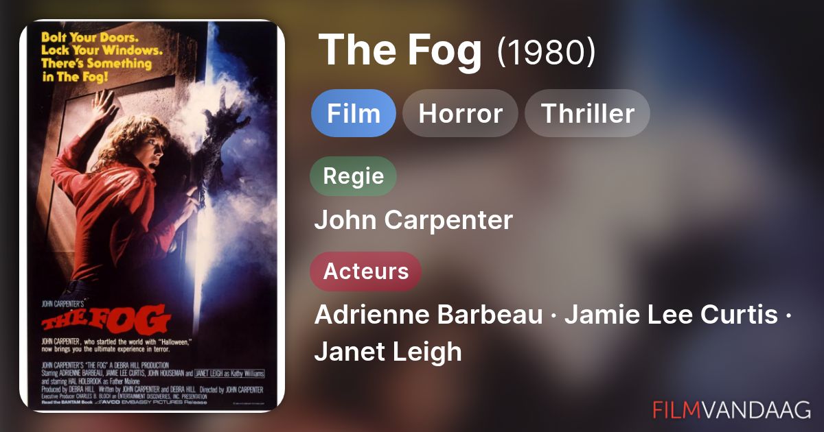 The Fog (film, 1980) - FilmVandaag.nl