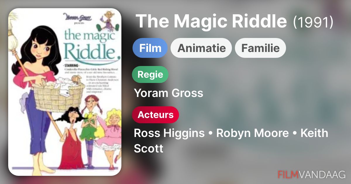 The Magic Riddle (film, 1991) - FilmVandaag.nl