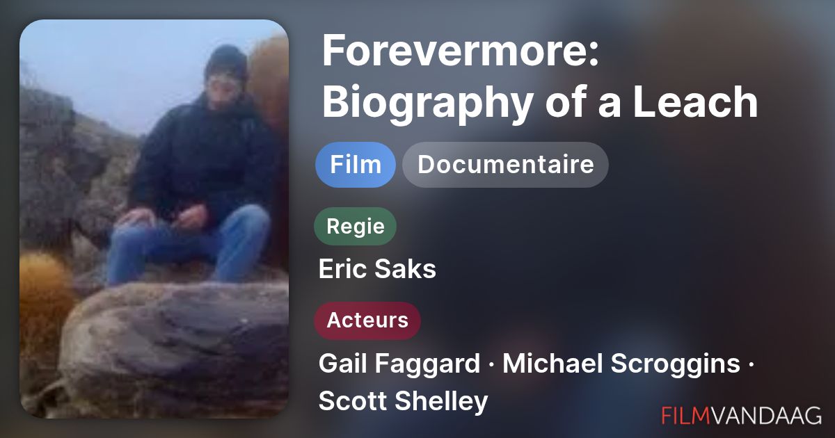 Forevermore: Biography of a Leach Lord (film, 1989) Nu Online Kijken ...