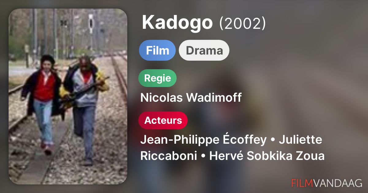 Kadogo (film, 2002) - FilmVandaag.nl