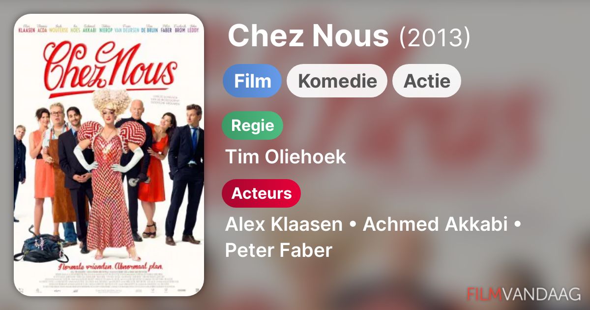 Chez Nous (film, 2013) - FilmVandaag.nl