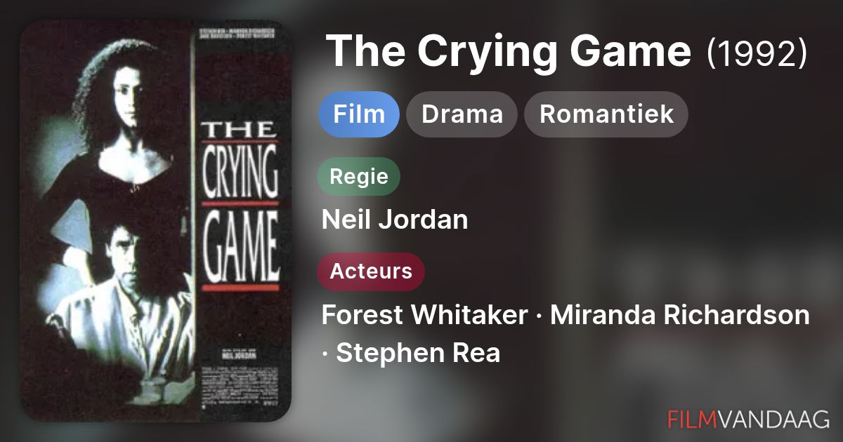 The Crying Game (film, 1992) - FilmVandaag.nl