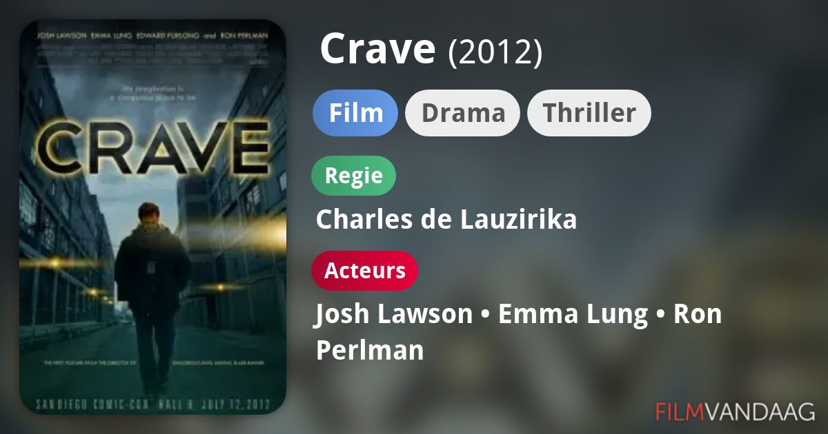 Crave (film, 2012) Nu Online Kijken - FilmVandaag.nl