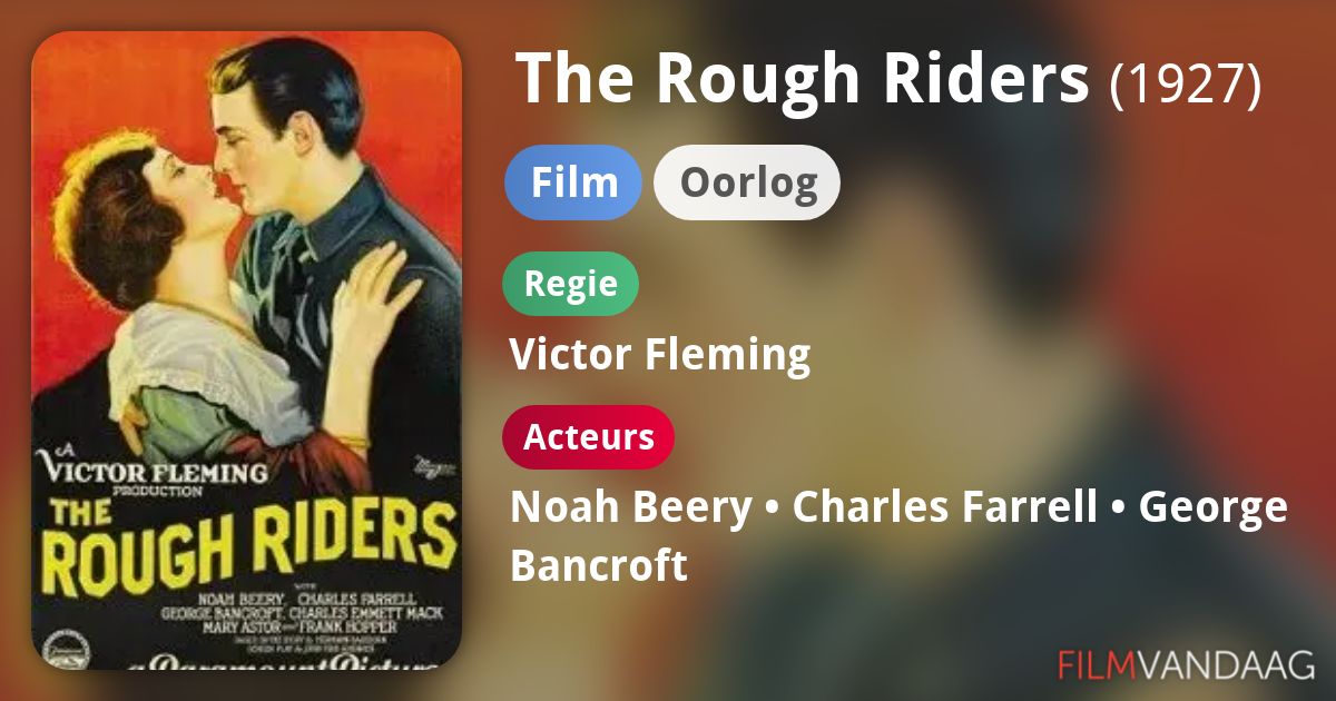 The Rough Riders (film, 1927) - FilmVandaag.nl