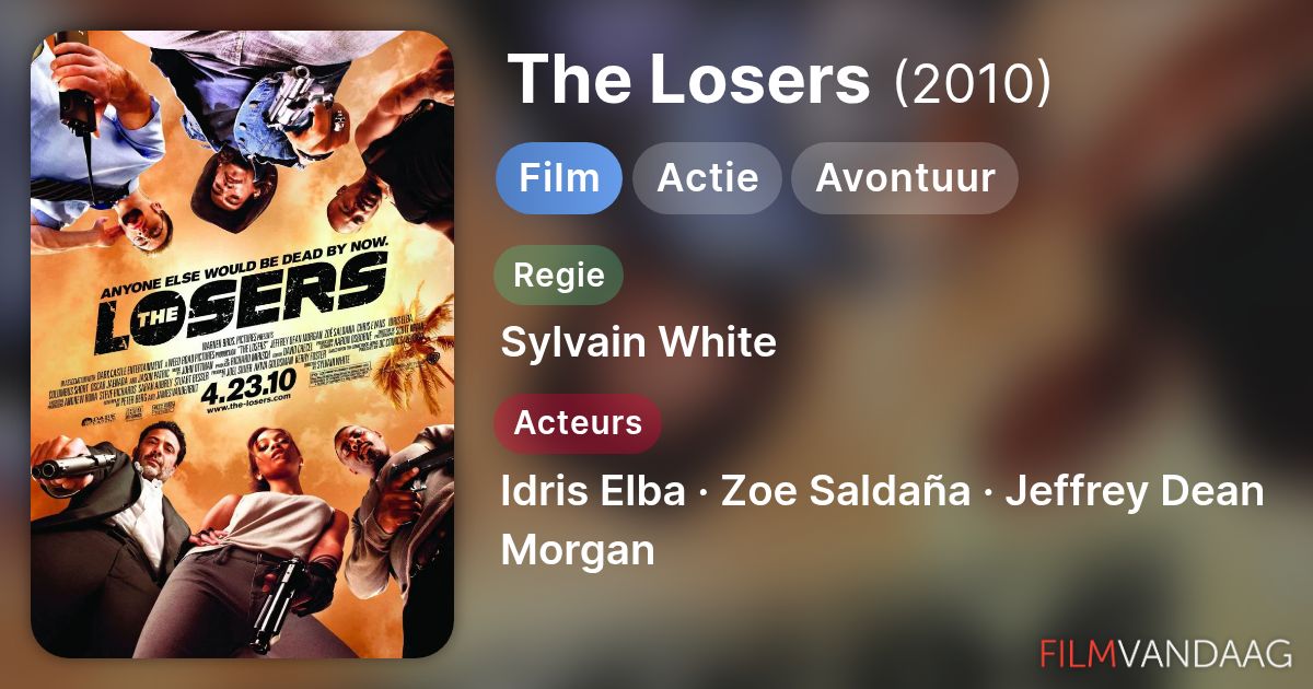 The Losers (film, 2010) - FilmVandaag.nl