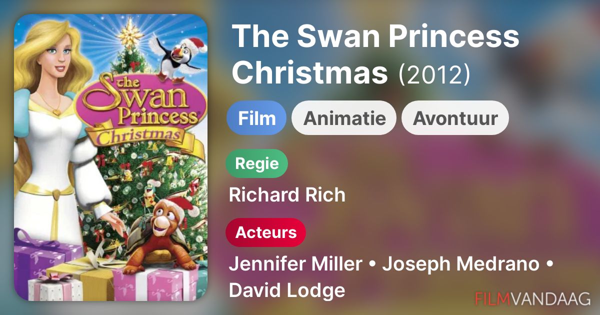 The Swan Princess Christmas (film, 2012) - FilmVandaag.nl