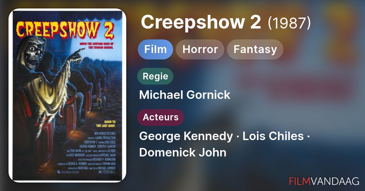 Creepshow 2 (film, 1987) - FilmVandaag.nl