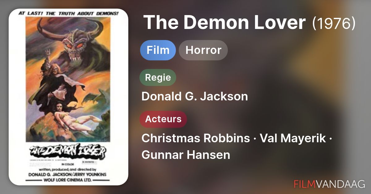 The Demon Lover (film, 1977) - FilmVandaag.nl