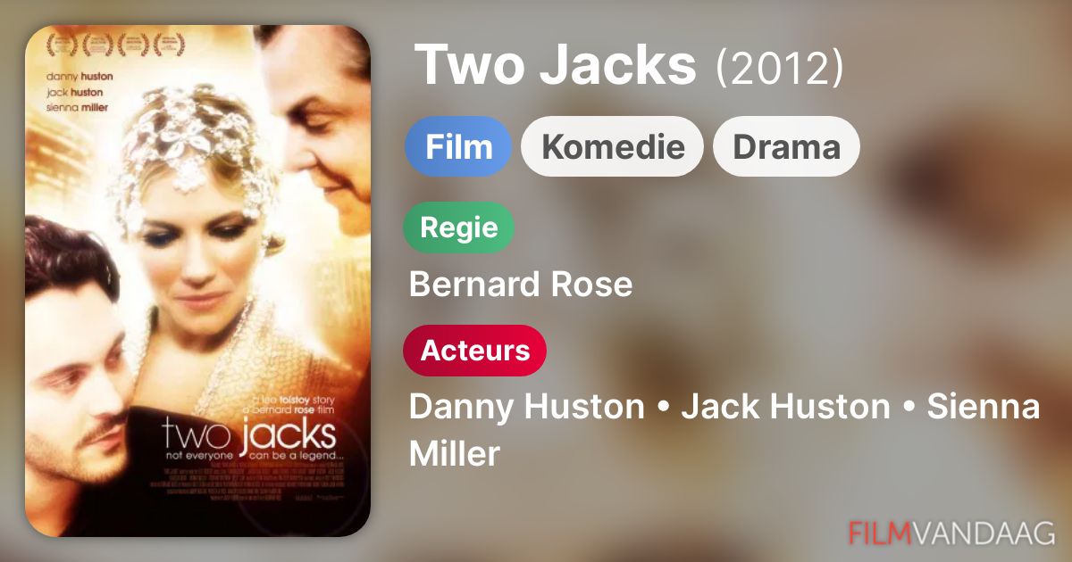 Two Jacks (film, 2012) - FilmVandaag.nl