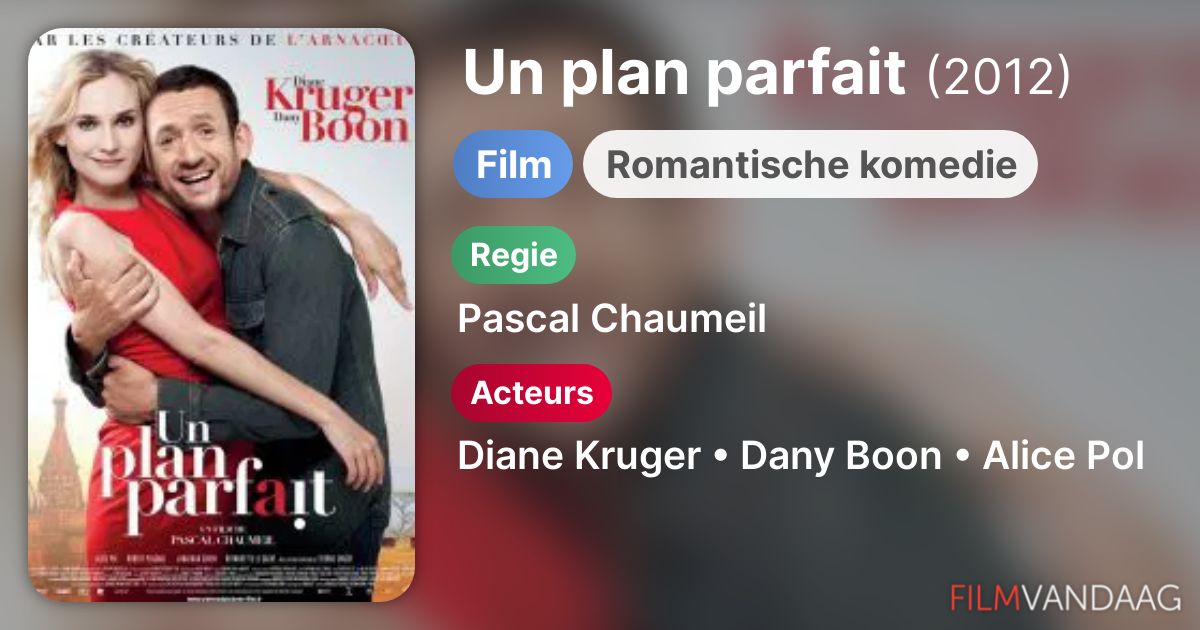 Un plan parfait (film, 2012) - FilmVandaag.nl