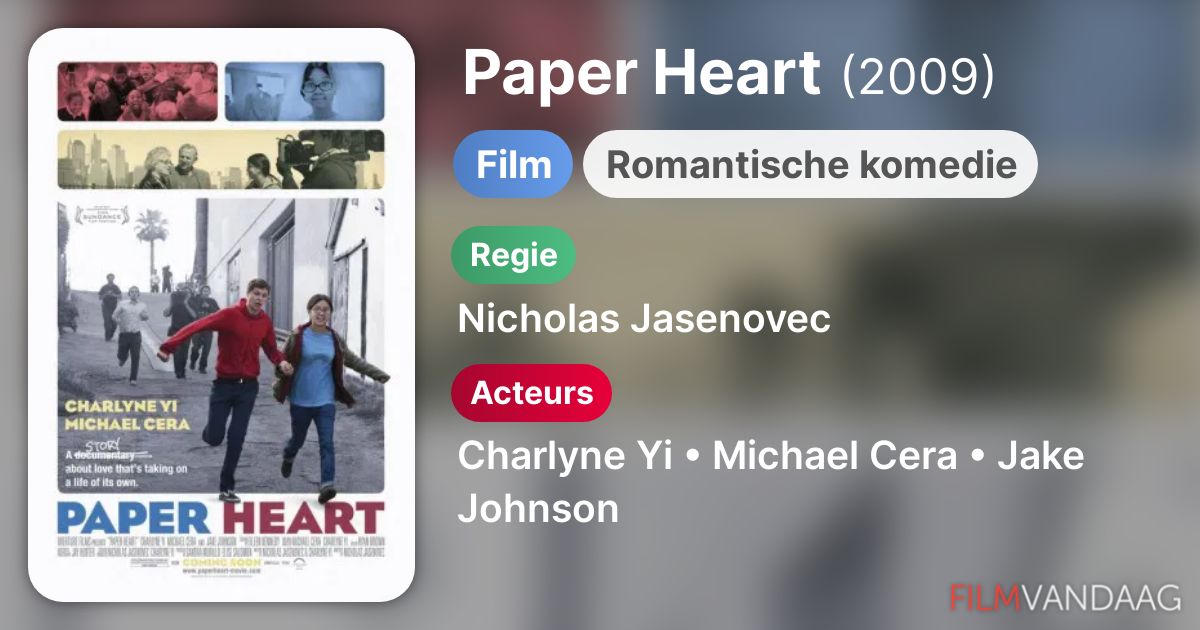 Paper Heart (film, 2009) - FilmVandaag.nl