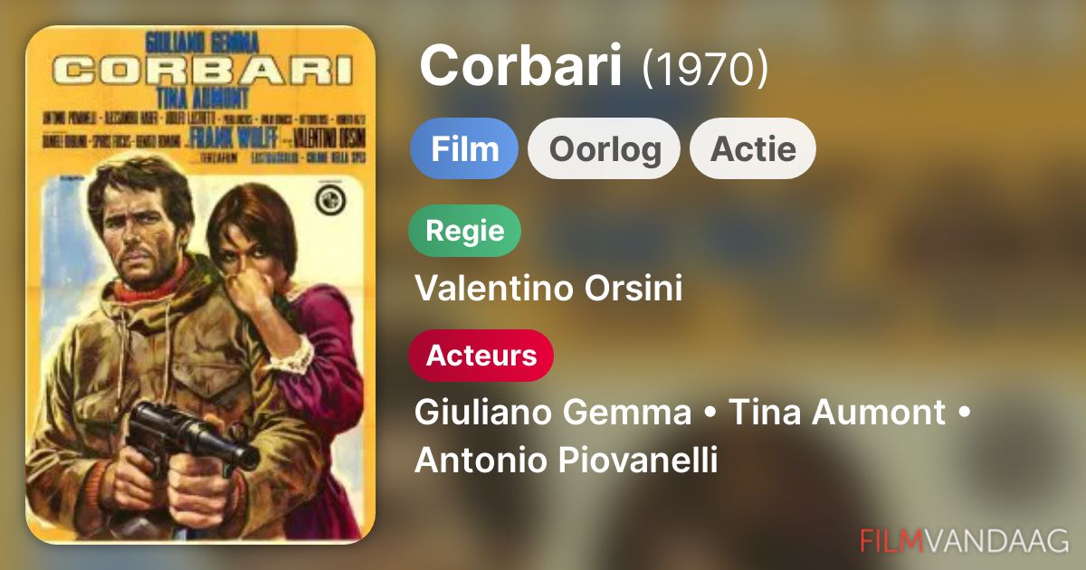 Corbari (film, 1970) - FilmVandaag.nl