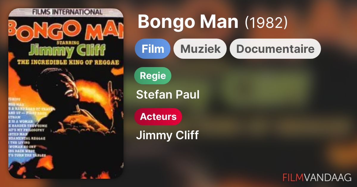 Bongo Man (film, 1982) - FilmVandaag.nl
