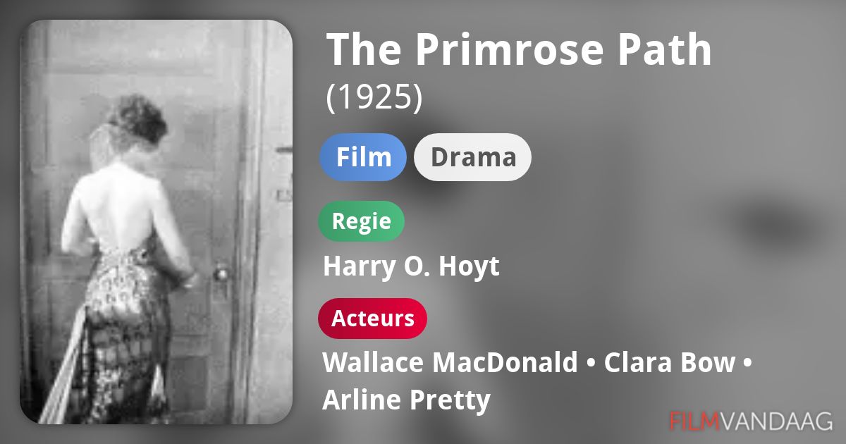The Primrose Path (film, 1925) - FilmVandaag.nl