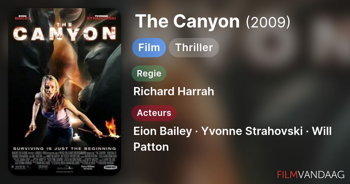 The Canyon (film, 2009) - FilmVandaag.nl