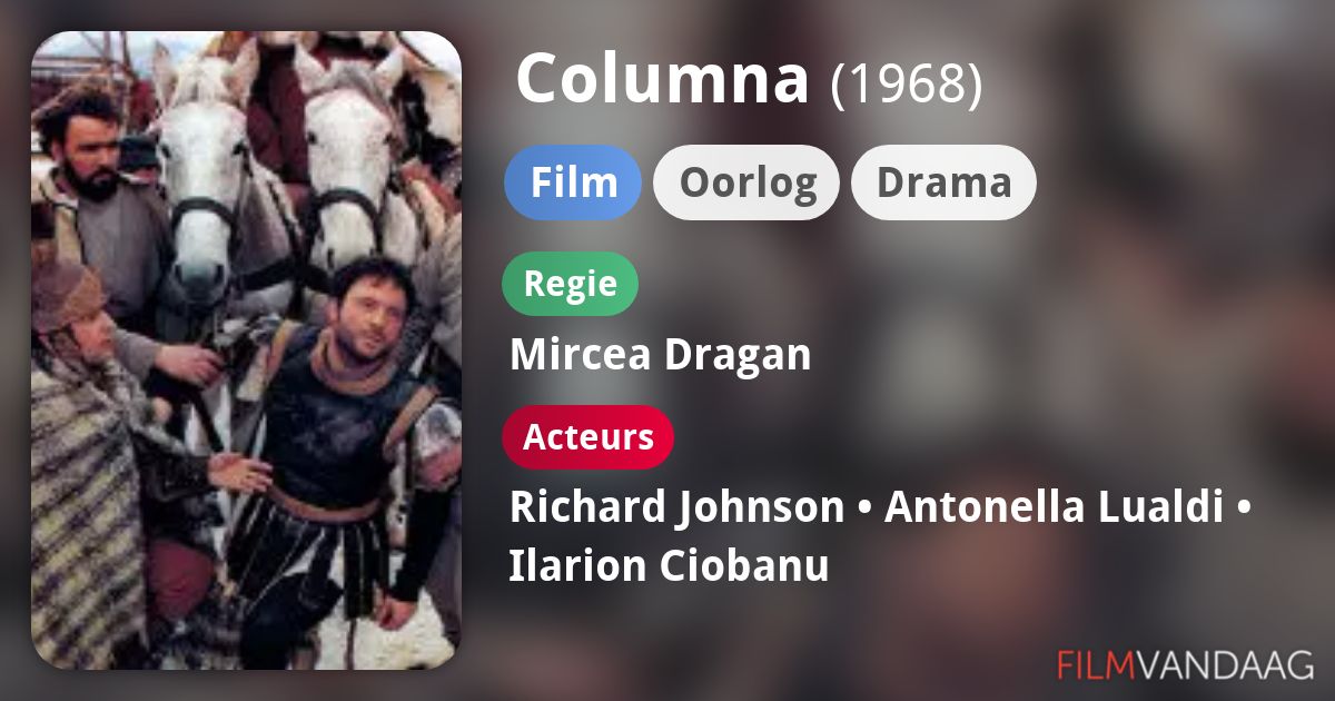 Columna (film, 1968) - FilmVandaag.nl