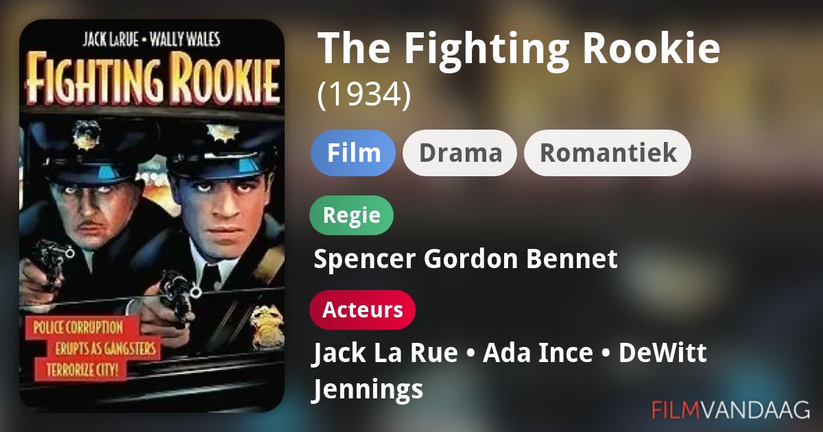 The Fighting Rookie (film, 1934) - FilmVandaag.nl