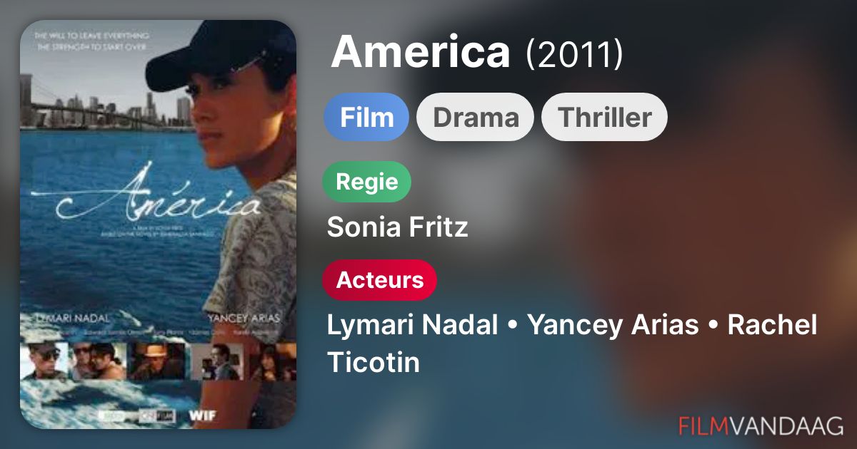 America (film, 2011) - FilmVandaag.nl