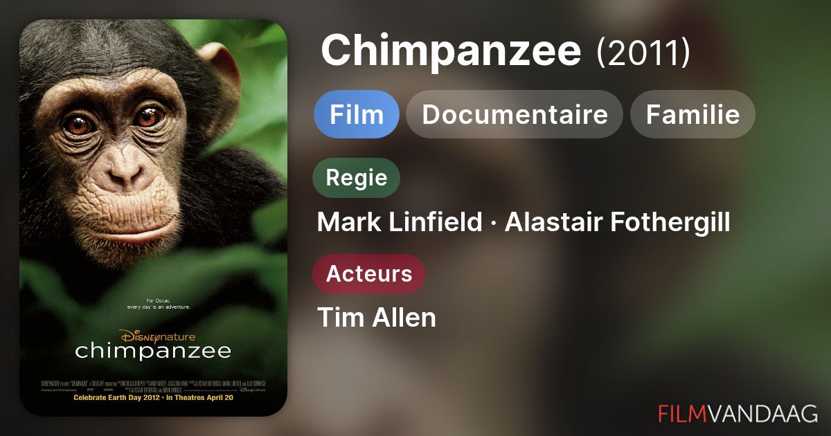 Chimpanzee (film, 2011) - FilmVandaag.nl