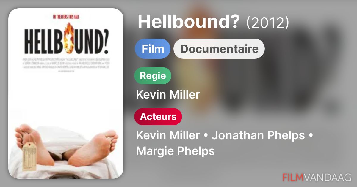 Hellbound? (film, 2012) - FilmVandaag.nl