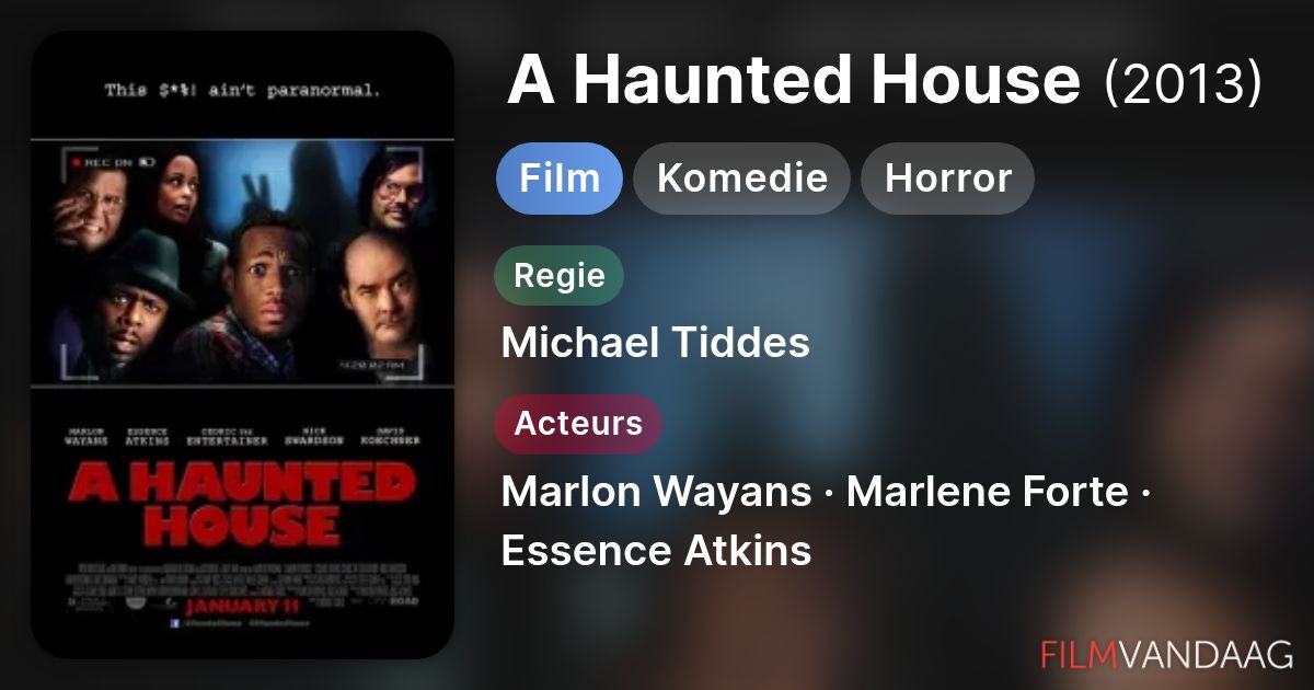 A Haunted House (film, 2013) - FilmVandaag.nl