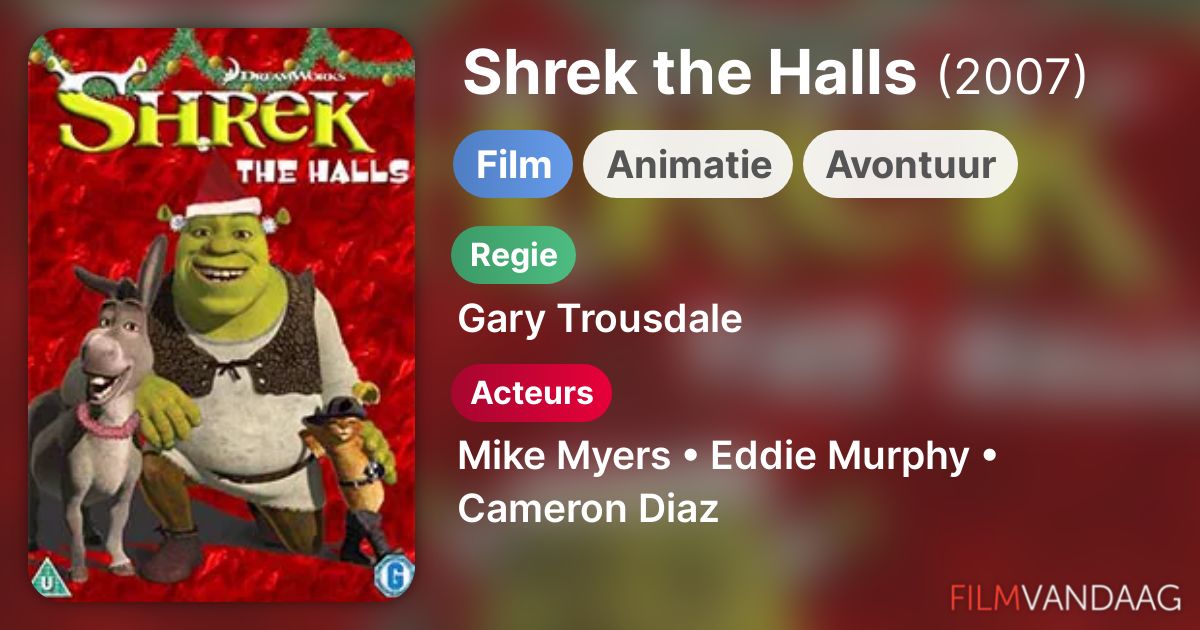 Shrek the Halls (film, 2007) - FilmVandaag.nl