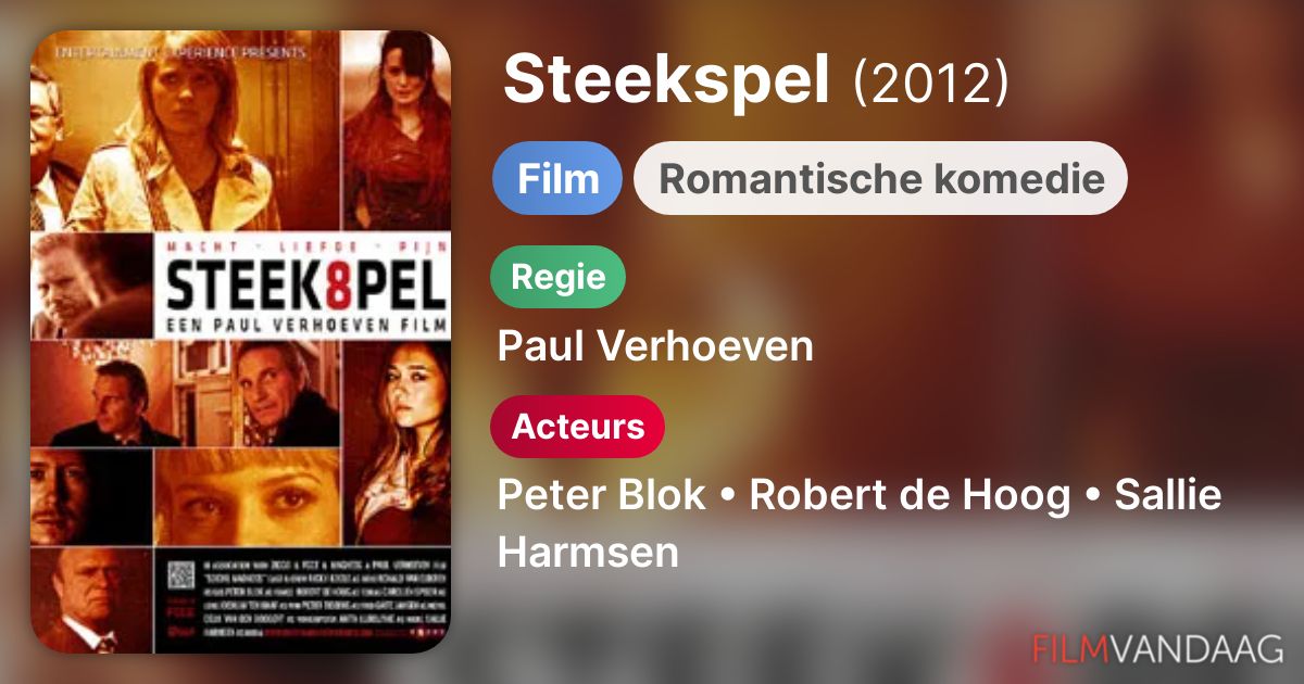 Steekspel (film, 2012) - FilmVandaag.nl