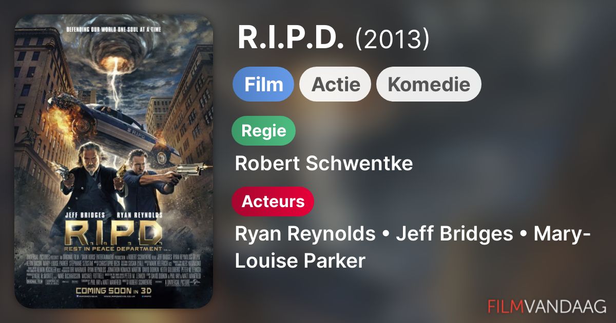 R.I.P.D. (film, 2013) - FilmVandaag.nl