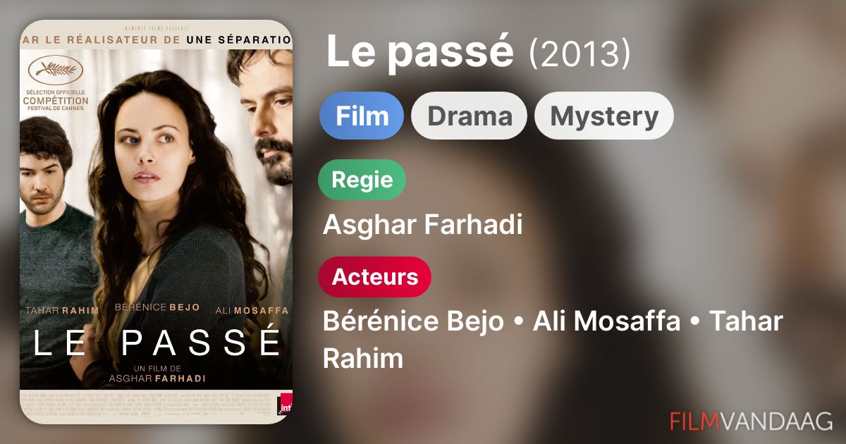 Le passé (film, 2013) - FilmVandaag.nl