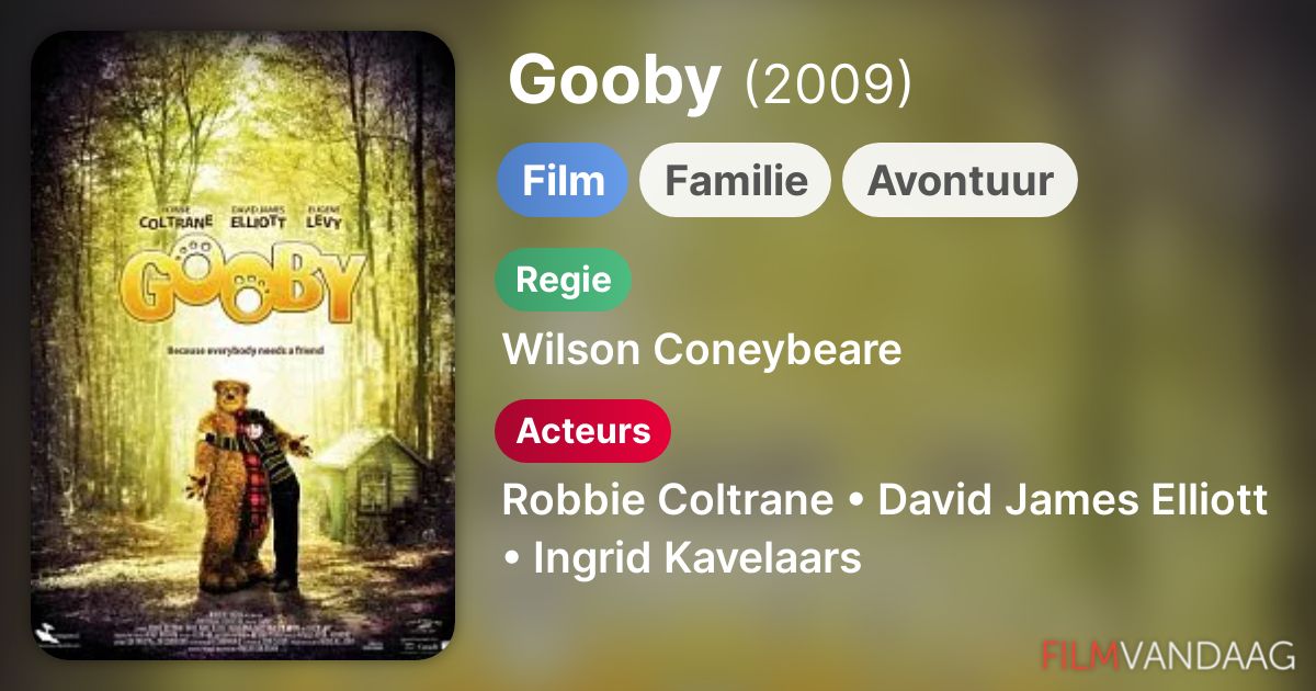 Gooby (film, 2009) - FilmVandaag.nl