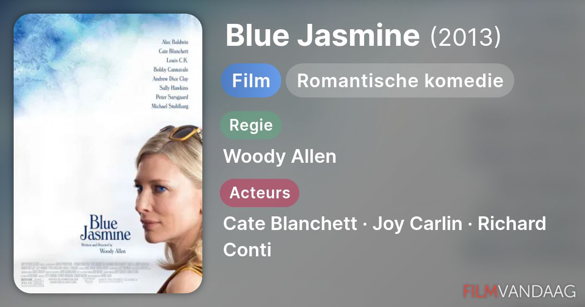 Blue Jasmine (film, 2013) - FilmVandaag.nl