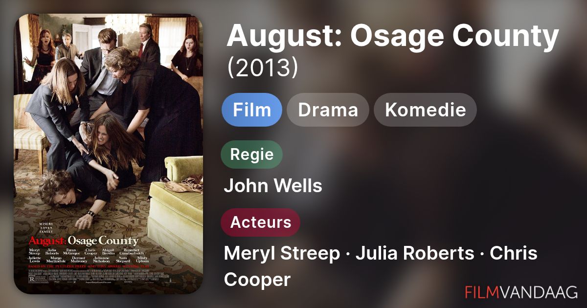August: Osage County (film, 2013) - FilmVandaag.nl