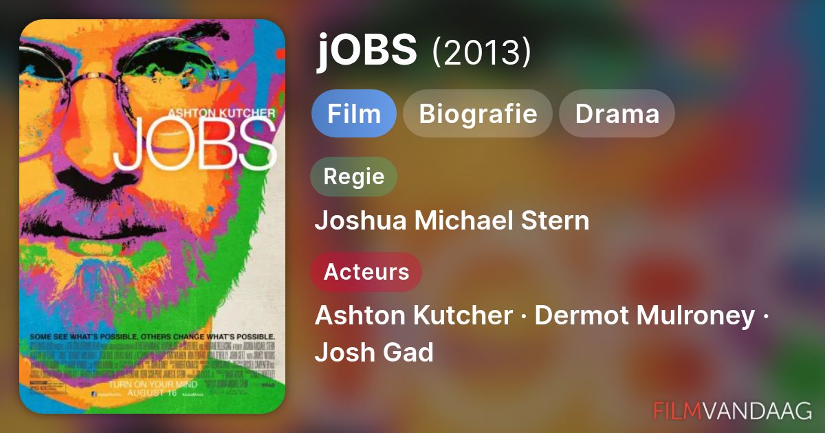 jOBS (film, 2013) - FilmVandaag.nl