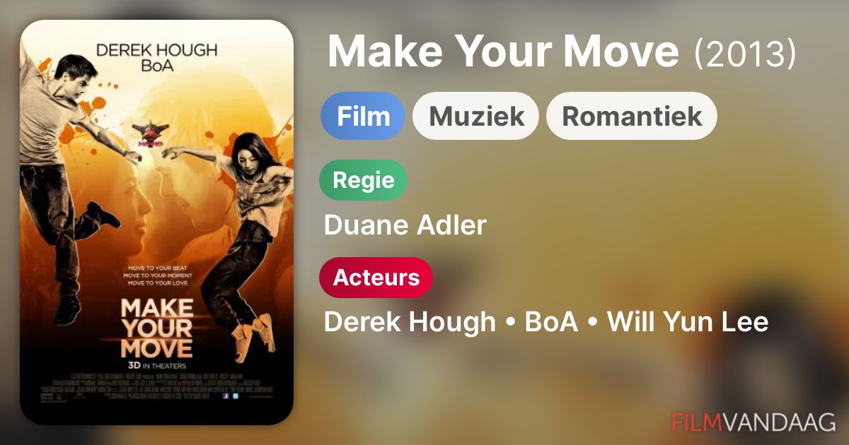 Make Your Move (film, 2013) - FilmVandaag.nl