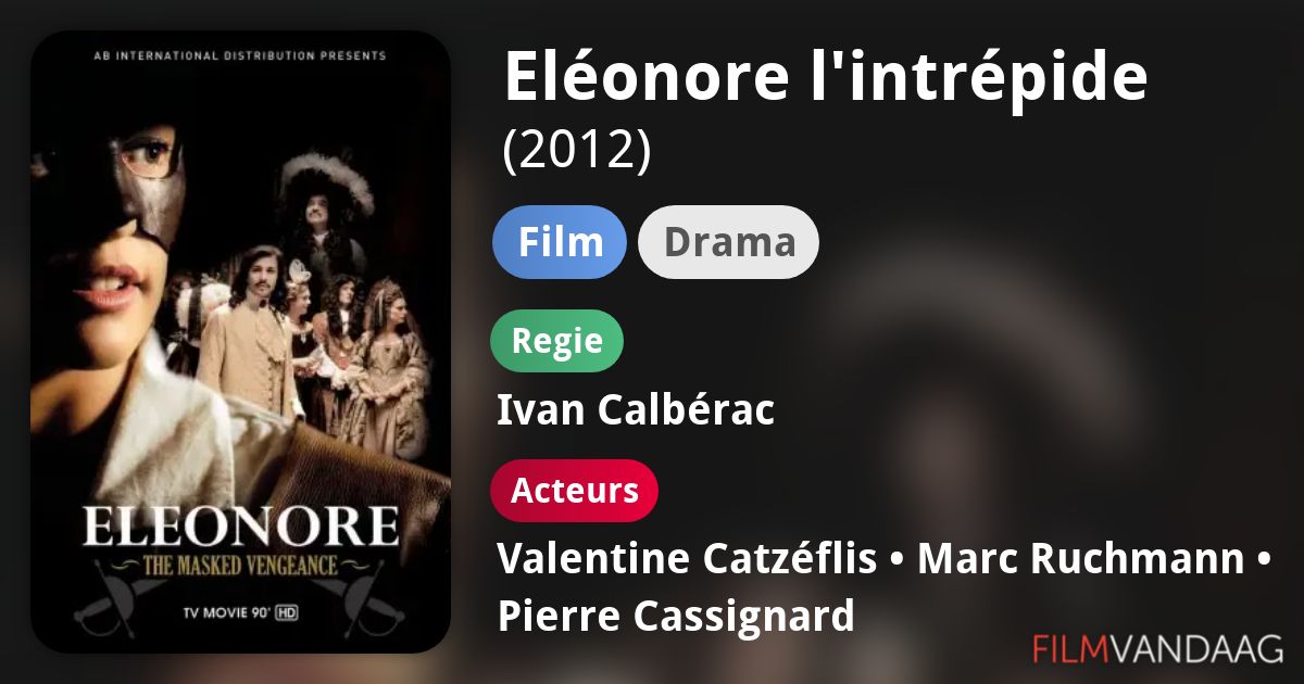 Eléonore l'intrépide (film, 2012) - FilmVandaag.nl