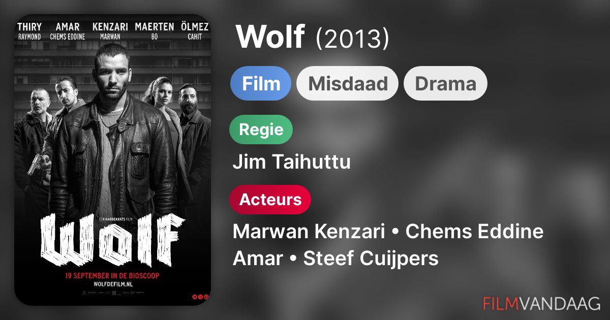 Wolf (film, 2013) - FilmVandaag.nl