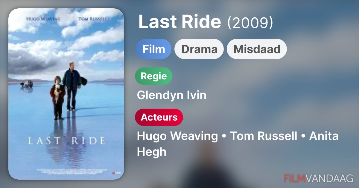 Last Ride (film, 2009) - FilmVandaag.nl