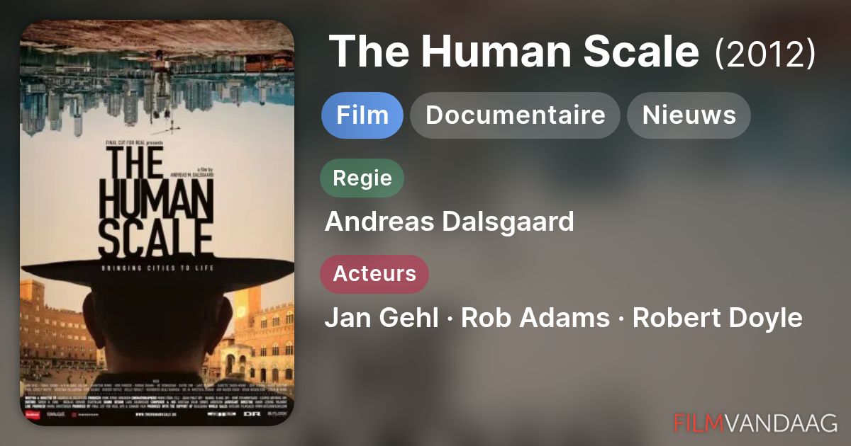 The Human Scale (film, 2012) - FilmVandaag.nl