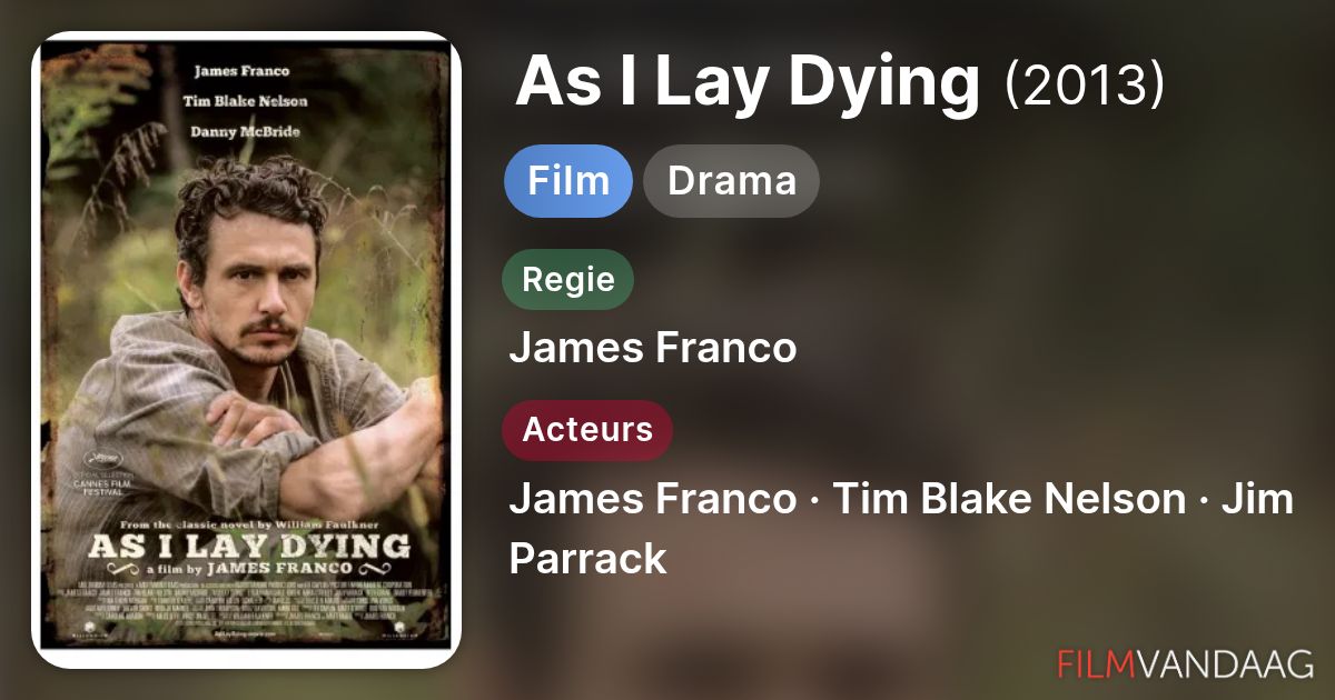 As I Lay Dying (film, 2013) - FilmVandaag.nl