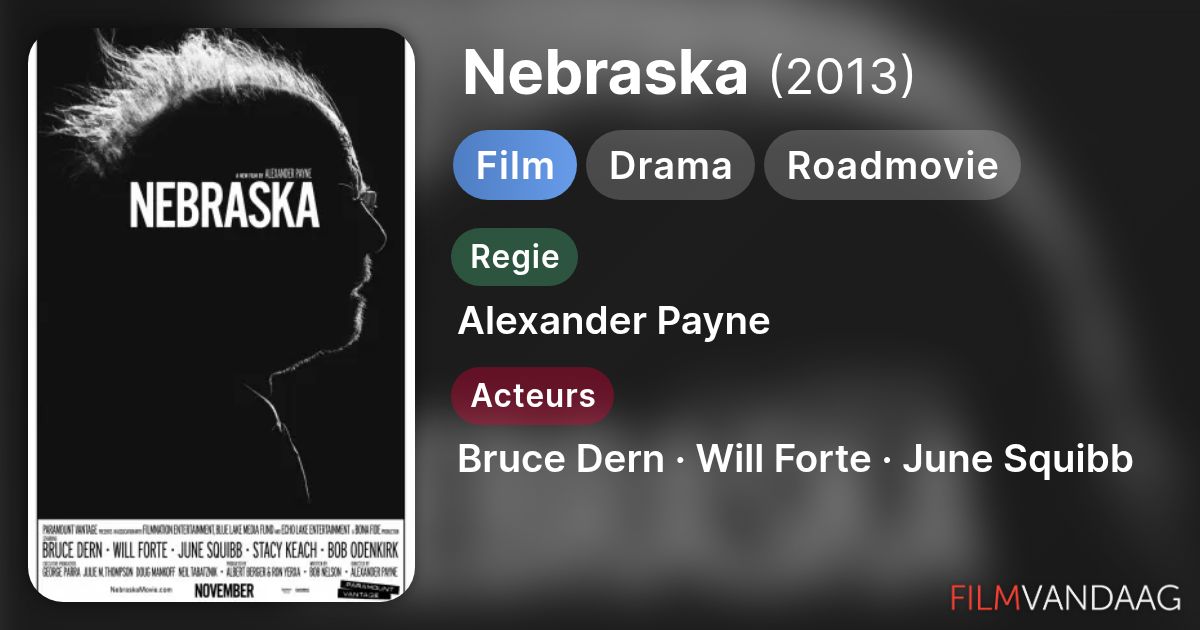 Nebraska (film, 2013) - FilmVandaag.nl